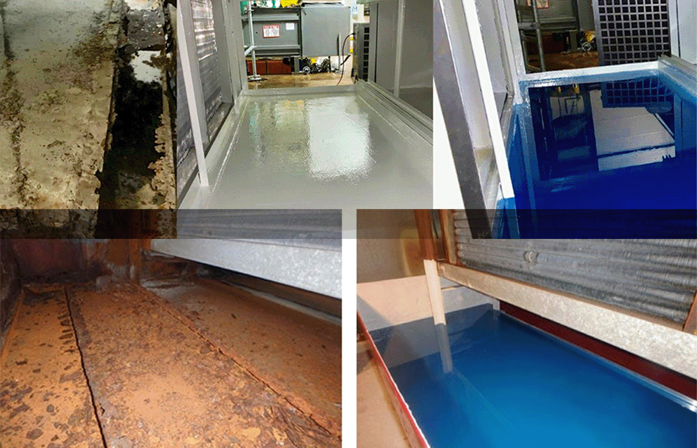 Pancrete - Permanent Drain Pan Restoration